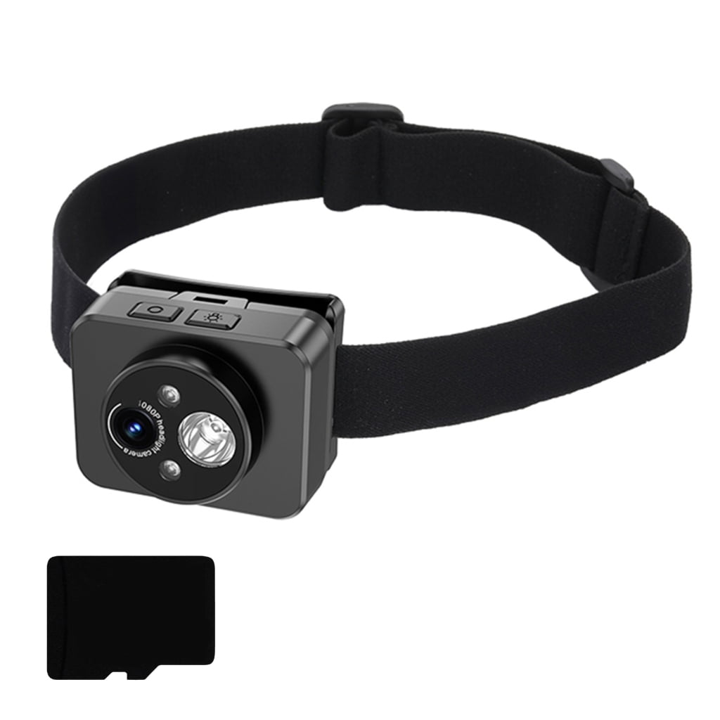 Yammee Headlights Camera Head Camera 1080P Video Recorder with LED ...