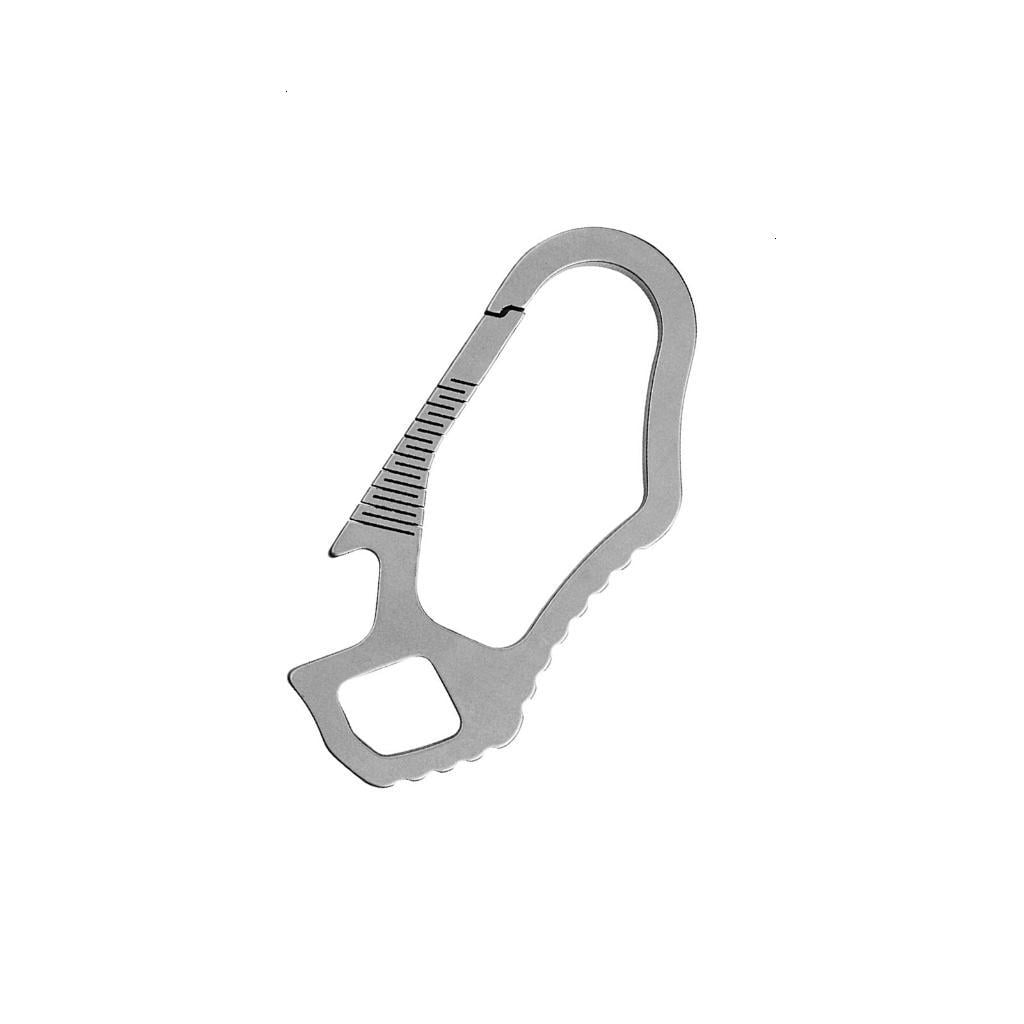 Yammee High Strengths Alloys Carabiner Keyring with Spring Loaded ...