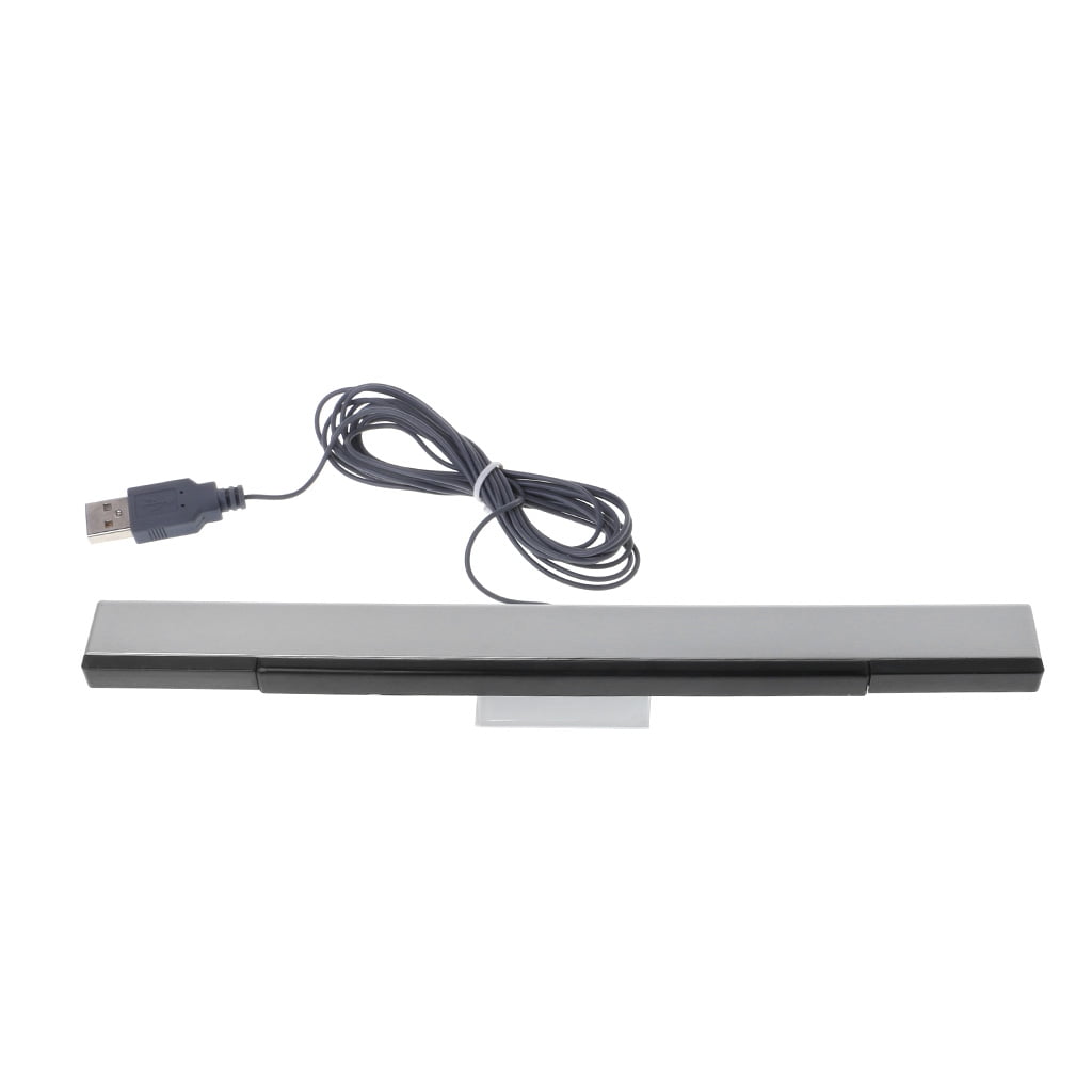 Yammee IR Sensor Bar for Wii Console Wired Infrared Ray Motion Sensor ...