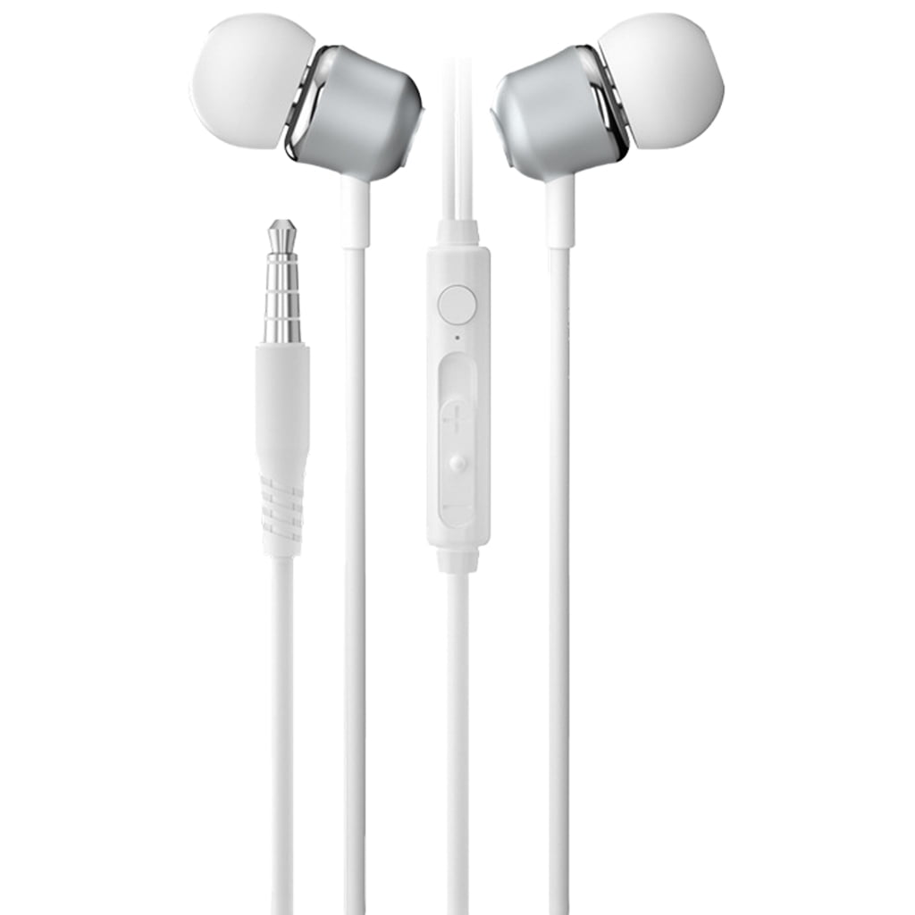 Yammee In Ear Earphones Corded Headphones Build-in Noise Cancelling ...