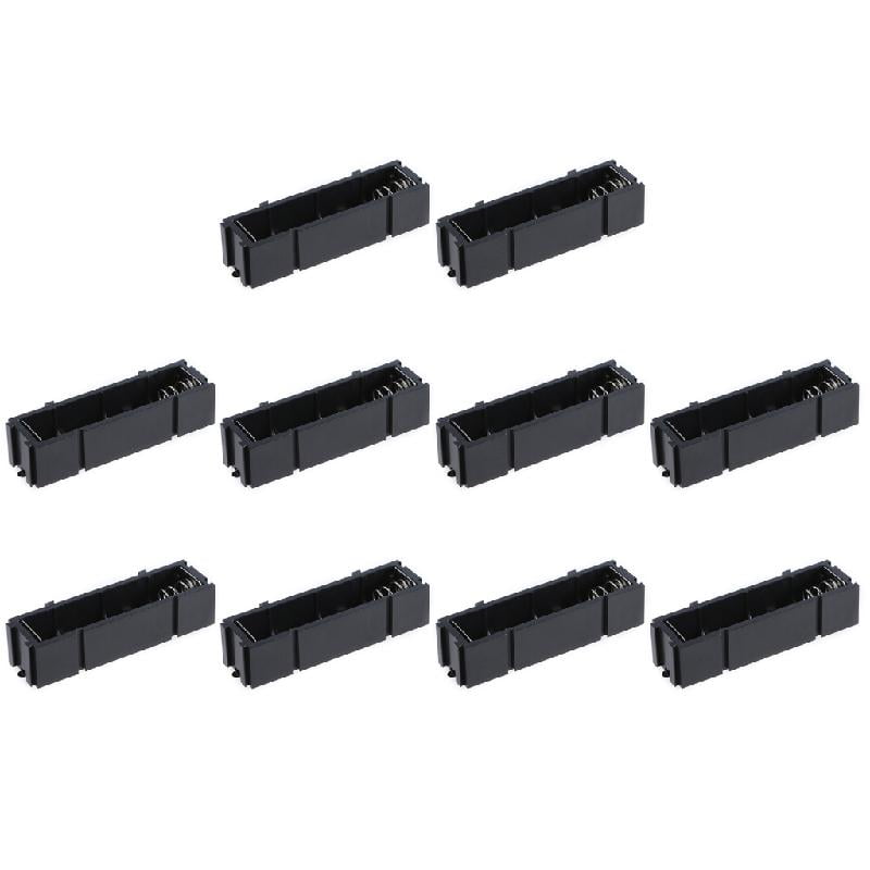 Yammee Interlocking LR6 AA Battery Case Storage Box for Projects and ...