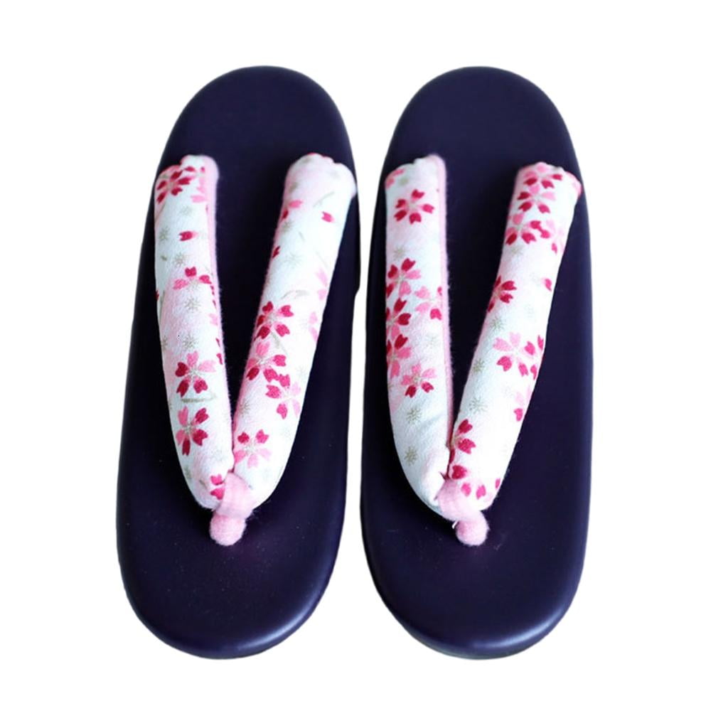 Yammee Japanese Geta Slippers House Shoe Traditional Japanese Geta ...