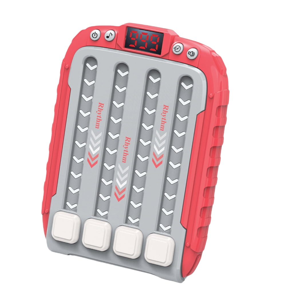Yammee Kids Quick Push Button Rhythm Game Machine, 6 Exciting Level ...