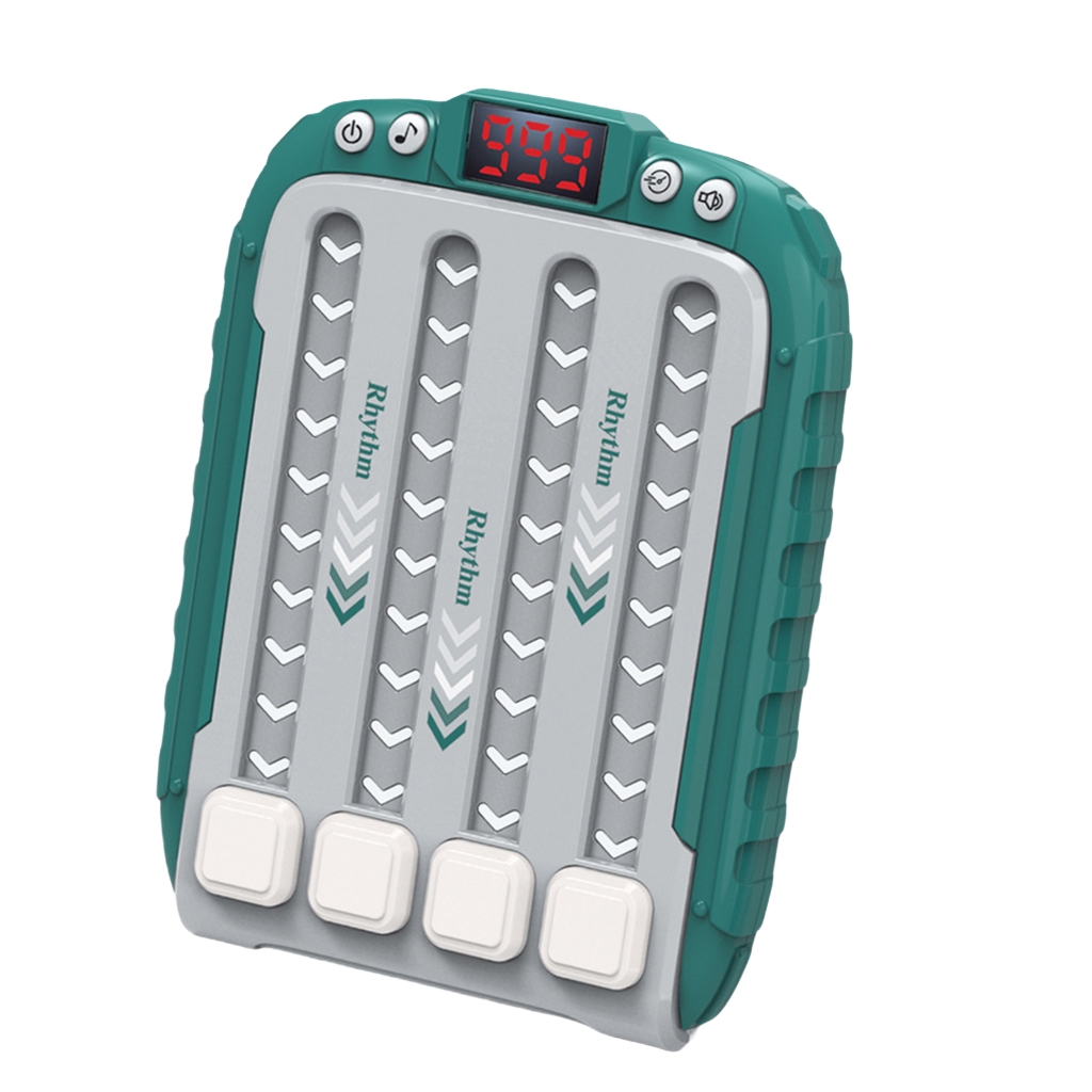 Yammee Kids Quick Push Button Rhythm Game Machine, 6 Exciting Level ...