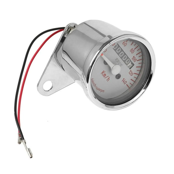 Yammee LED Motorcycle Speedometer Odometer Double Gauge Backlit Counter ...