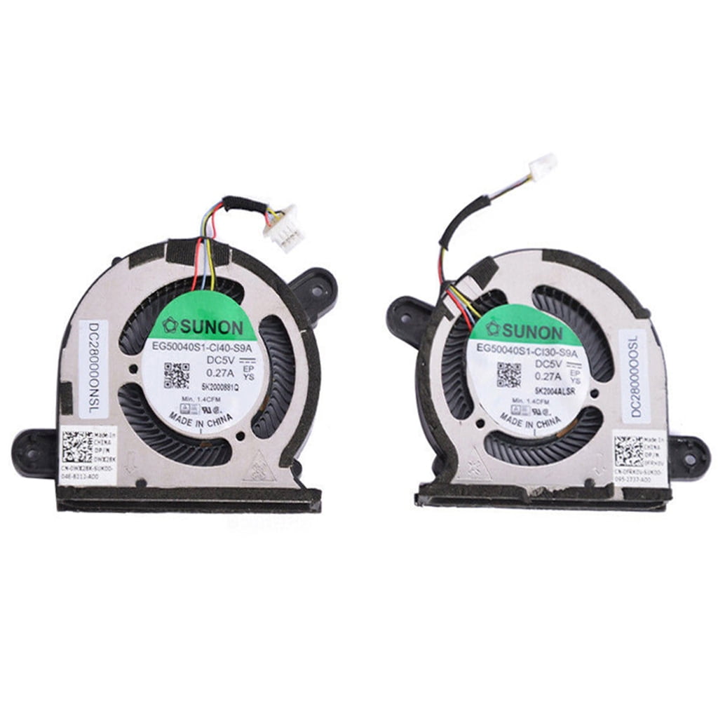 Yammee Laptop CPU GPU Cooling Fan Cooling Cooler for XPS 2020 13 9300 ...