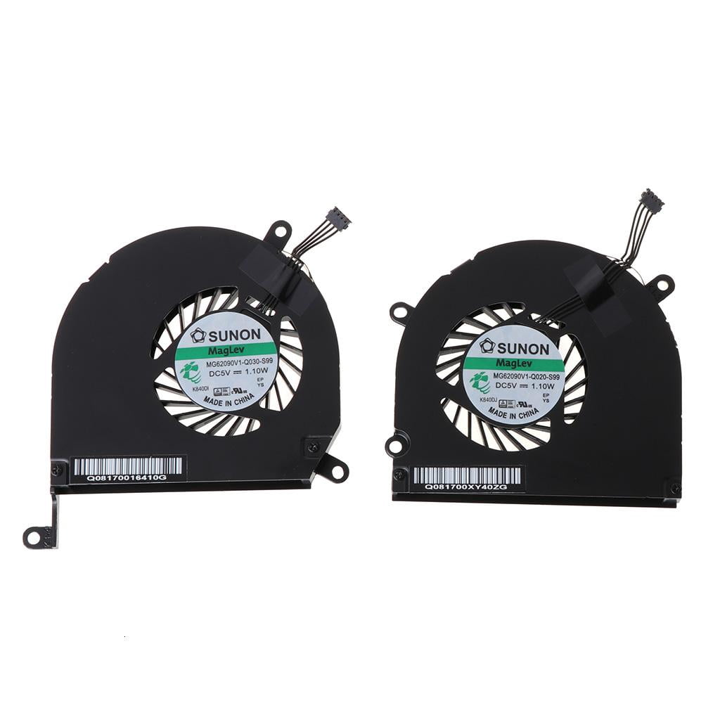 Yammee Laptop CPU GPU Cooling Fan for Macbook Pro 15" A1286 Machines PC ...