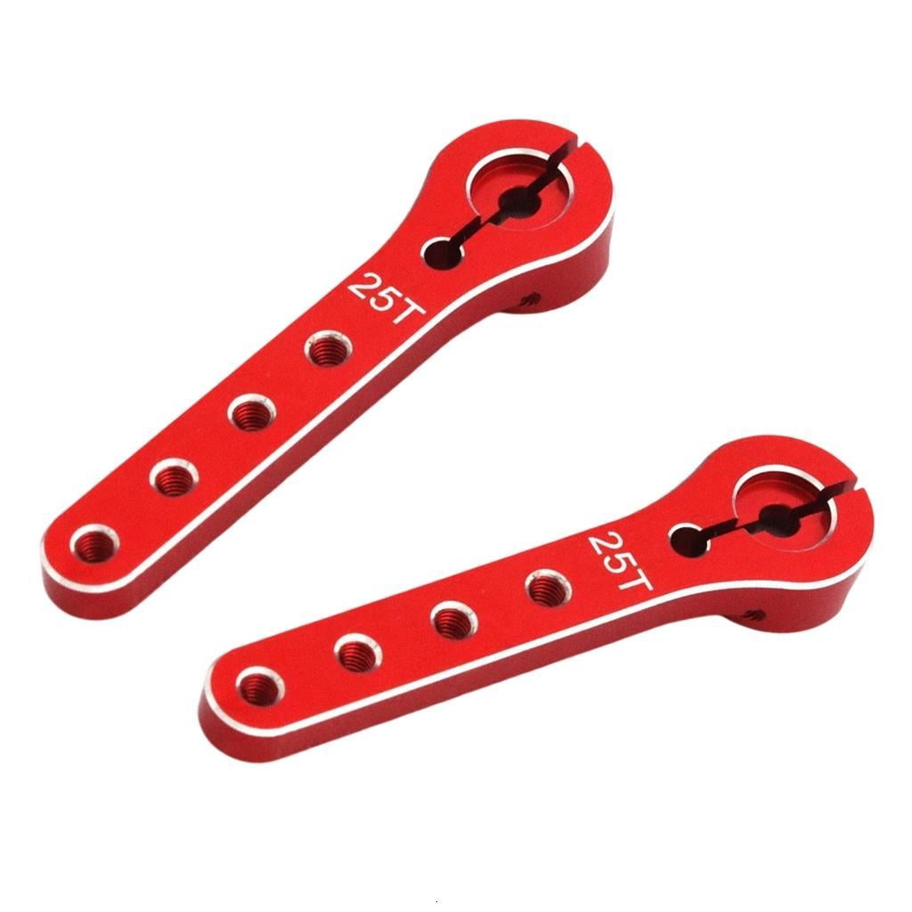 Yammee Long Metal Servo Horns strong Metal Servo Arm Upgrades for 1/10 ...