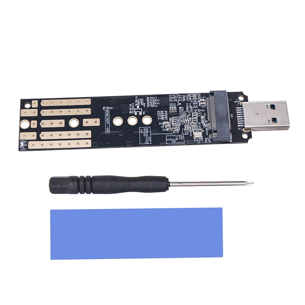 Yammee M.2 NVME SSD to USB 3.1 Adapters PCIE to USB-A 3.1 Internal ...