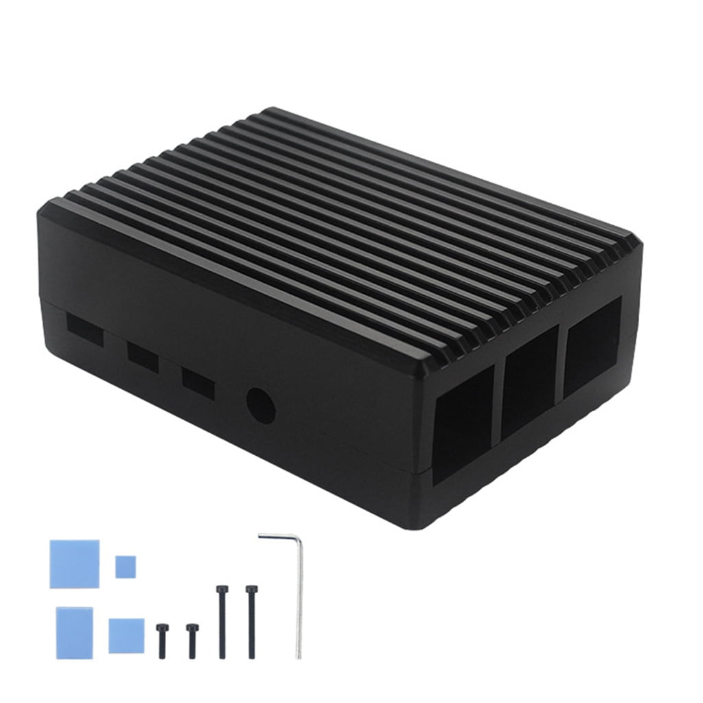 Yammee Metal Case Enclosure for 4 Model 4B Heat Dissipation Cooler Box ...