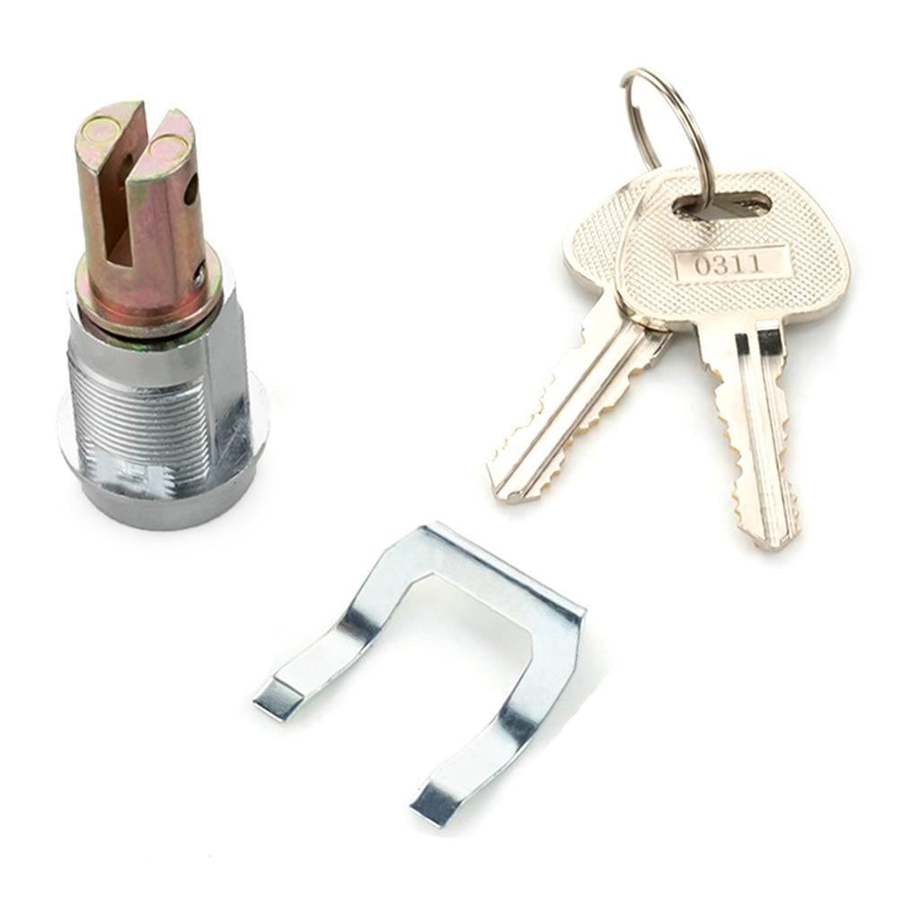 Yammee Metal Tool Box Lock with Keys Cabinet Insert Linkage Tool Box ...