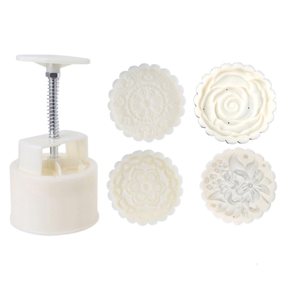 Yammee Mooncake Mold 150/200g Hand Press Cookie Stamps Cookie Cutters ...