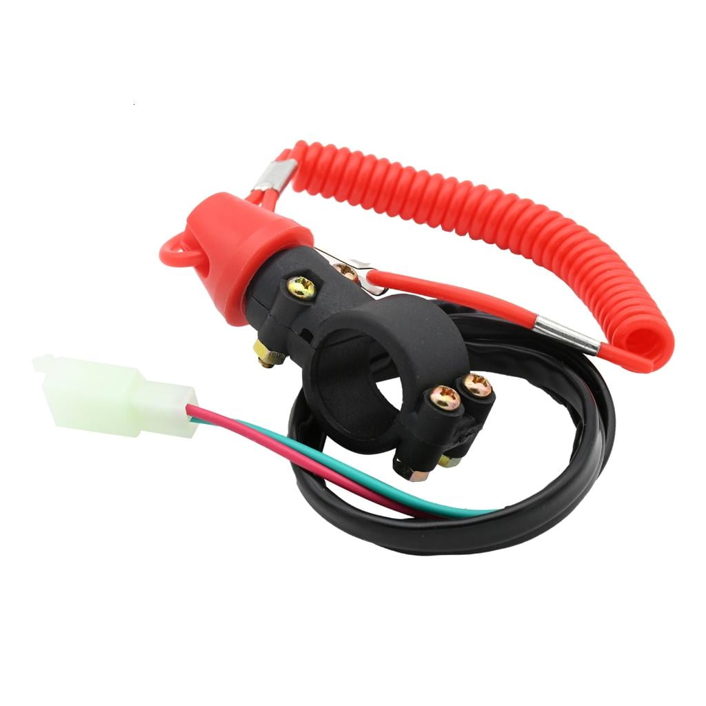 Yammee Motorcycle Engine Cut Off Switch Emergency Stop Button for ...