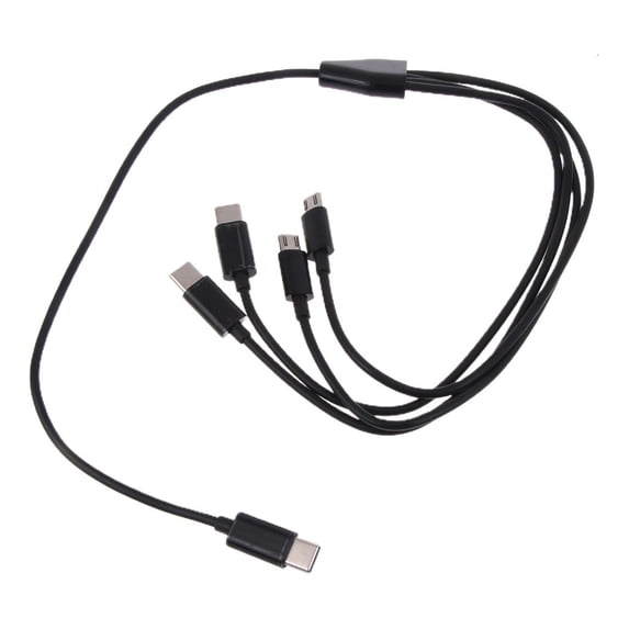 Yammee Multi 4-in-1 USB C Long Charger Cable Charging Cord Multiple ...