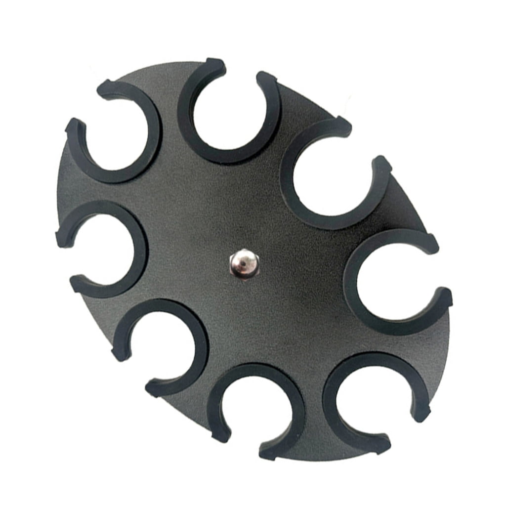 Yammee Multi Microphone Holder Organizers Round Shape Mic Storage Stand ...