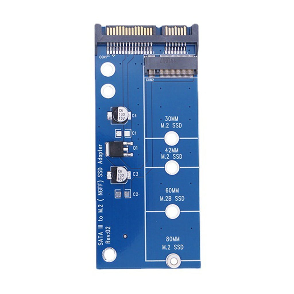 Yammee NGFF to SATA3 Converter Adapter Hard Disk Case Enclosure SSD ...