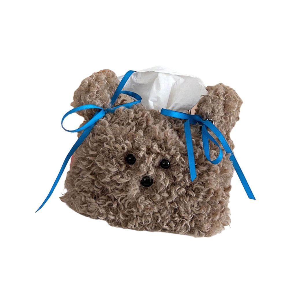 Yammee Novelty Animal Designed Plush Tissue Storage Case Accessory for ...