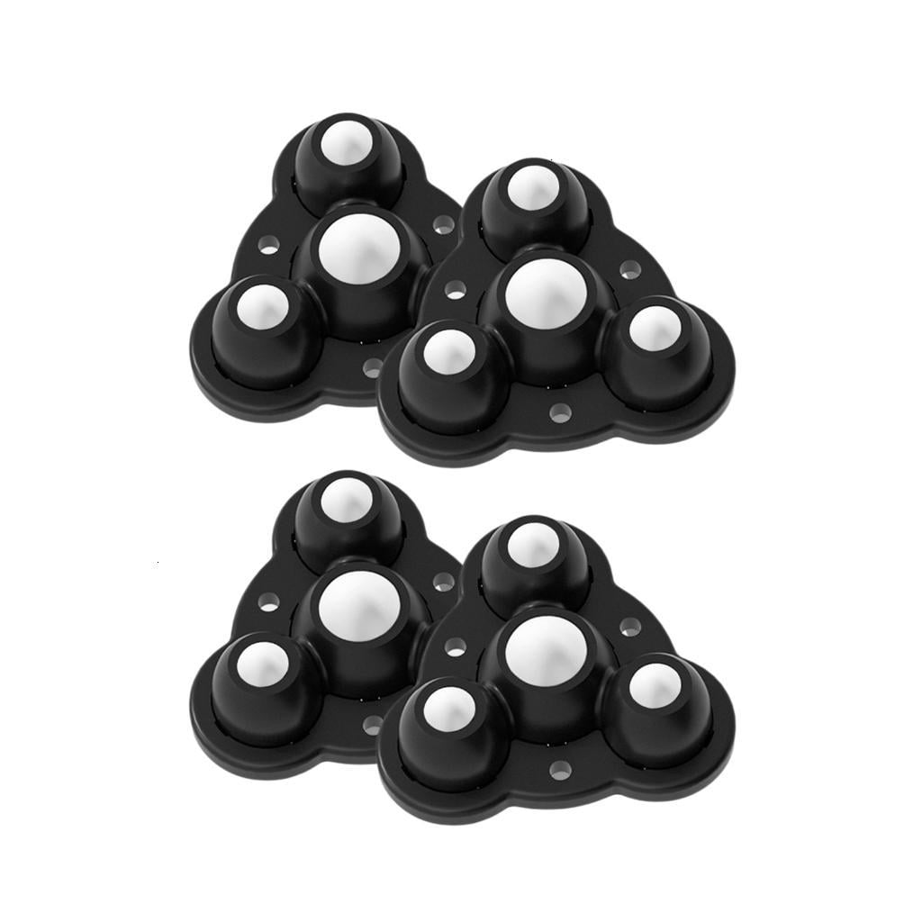 Yammee Nylon Stick On Furniture Casters Furniture Wheel set for Sofas ...