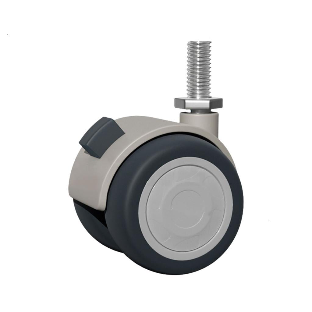 Yammee Office Chair Wheel Rubber Casters Quiet Designs & 360 Degree ...