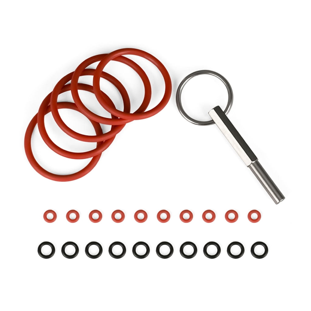 Yammee Oval Head Key Set with Keyring Seal Rings Automatic Coffee ...