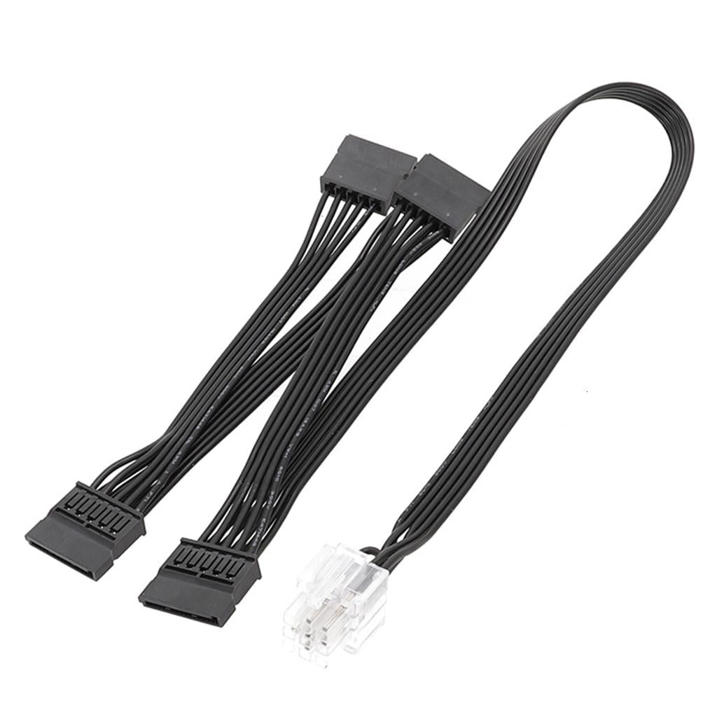 Yammee PCIE Graphics Card Cable for LEADEX Modular SATA 15PIN X3 X4 GPU ...