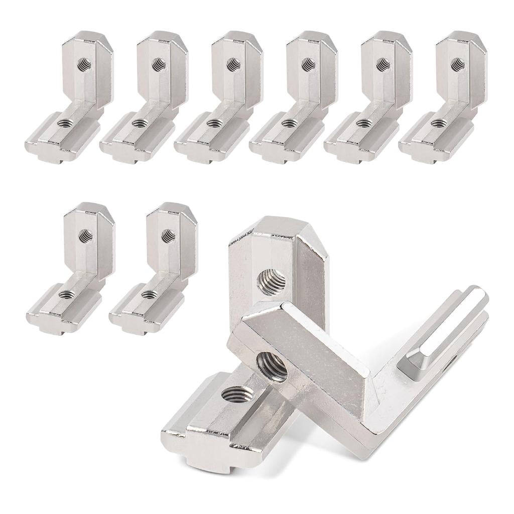 Yammee Pack of 10 T Nut Inner Corner Connectors M6 for 40 Series ...