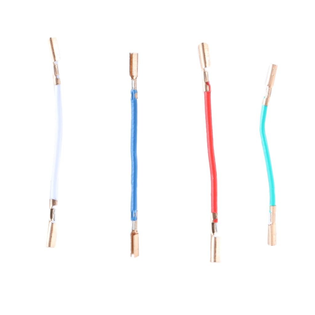 Yammee Pack of 4pcs Turntable Headshell Wire Cartridge Stylus Cable ...