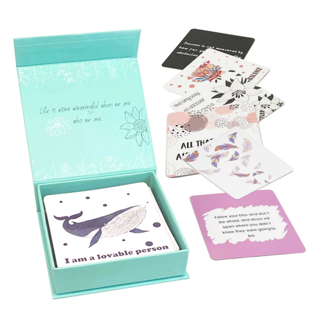 Yammee Pack of 50 Inspirational Greeting Cards for Women Empowerment ...
