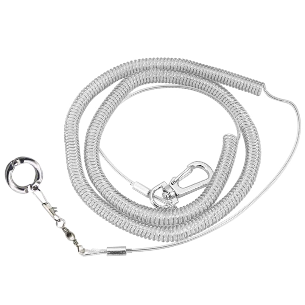 Yammee Parrot Bird Leash Outdoor Flying Harness Training Rope Anti Bite ...