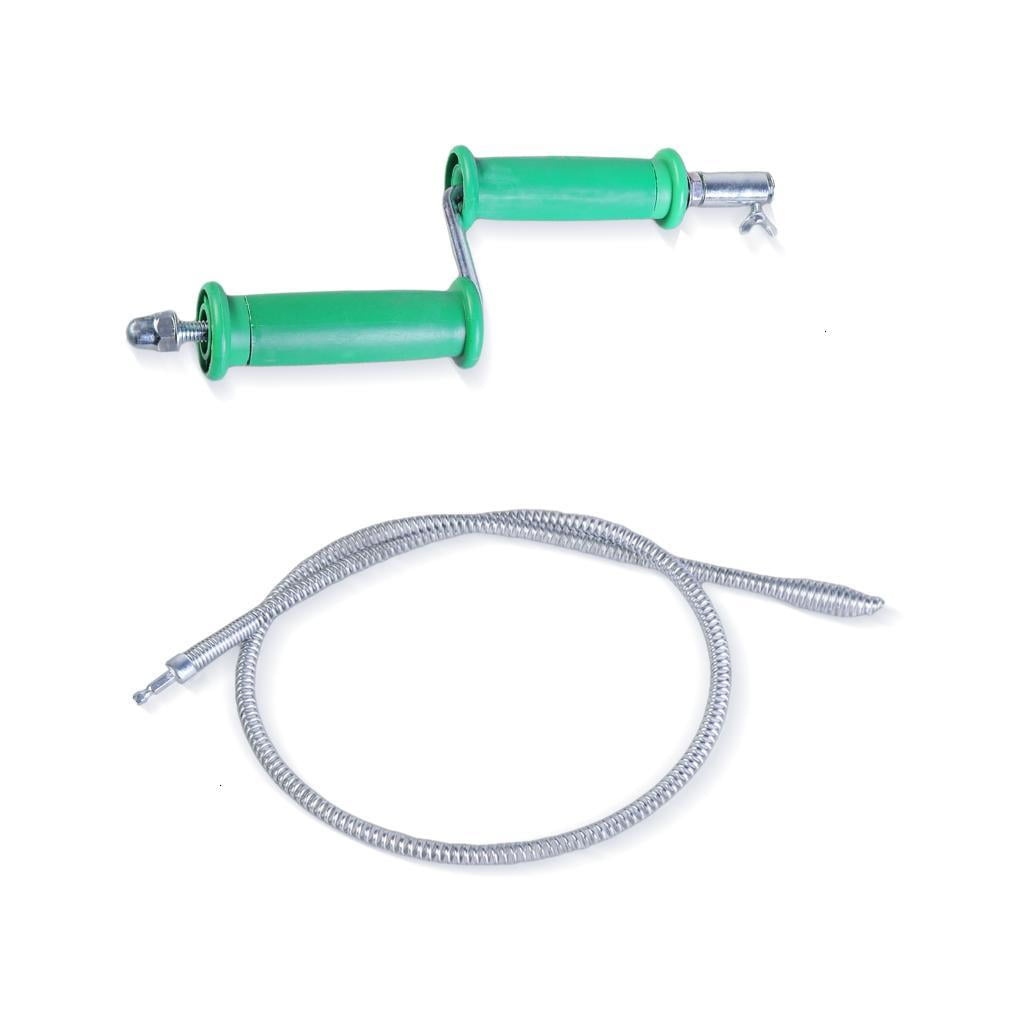 Yammee Pipe Cleaning Helical 10mm Rust Resistant Drain Cleaner Suitable ...