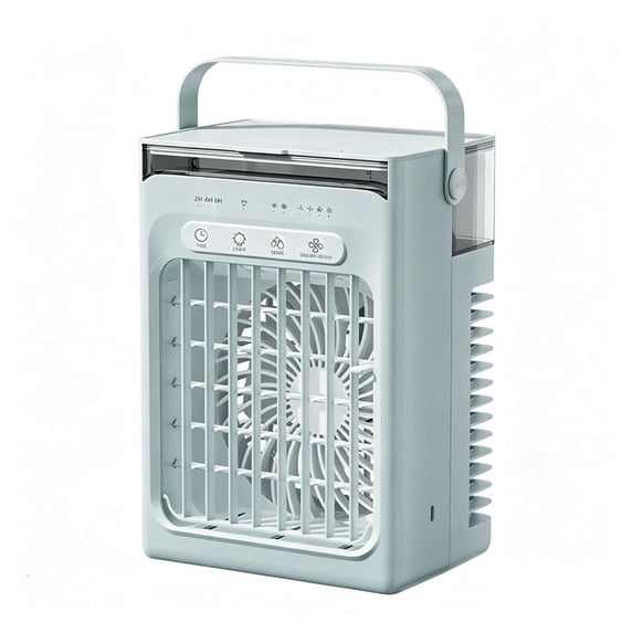 Yammee Portable Air Conditioner Air Cooling Fan Conditioning With LED ...