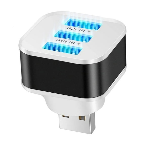 Yammee Portable Car USB2.0 Charging Extender 3 Port Extended USB ...