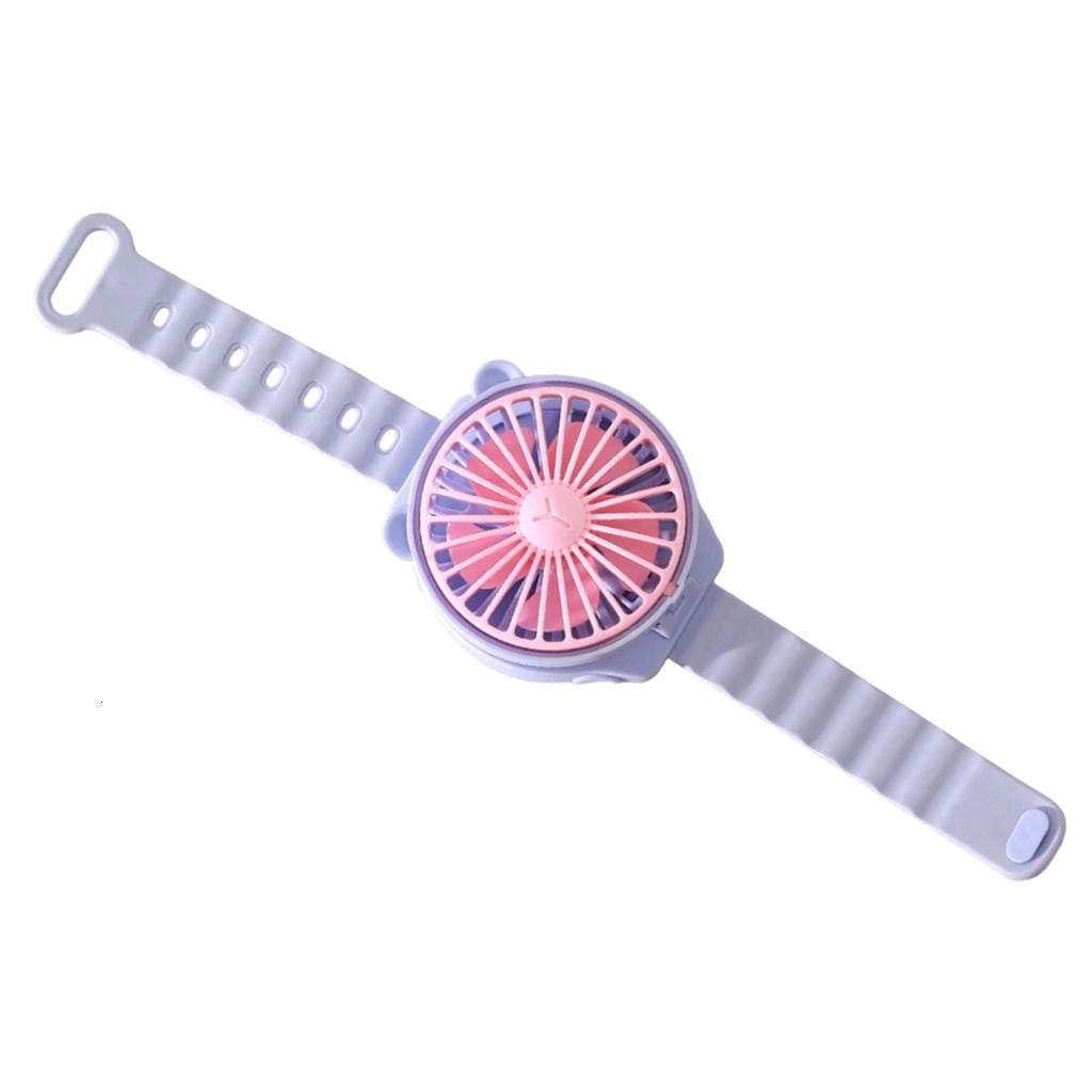Yammee Portable Pocket Fan Cooling Cartoon Watch Travel Cooling Mini ...