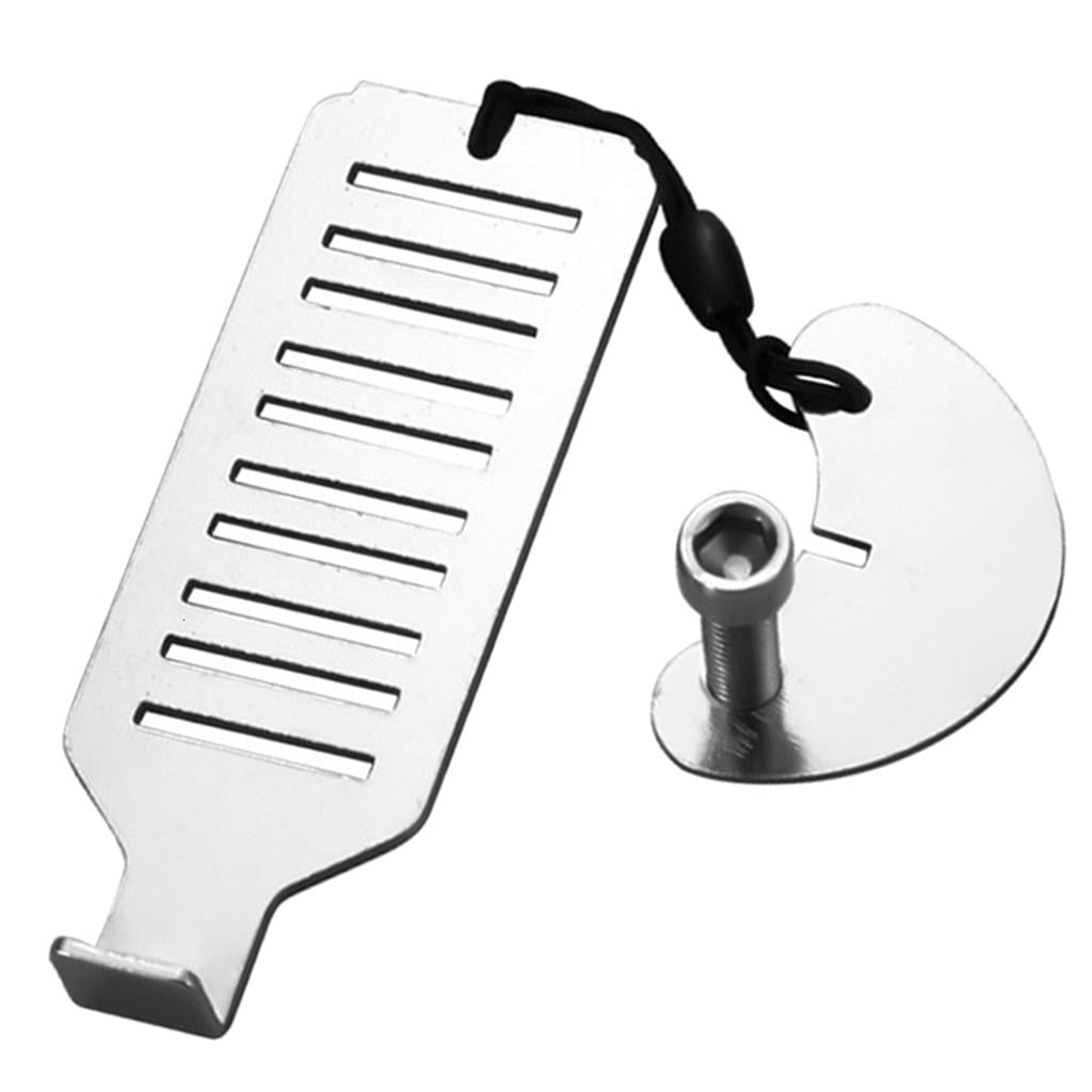 Yammee Portable Steel Door Stoppers Not Drill Door Stop Heavy Duty Door ...