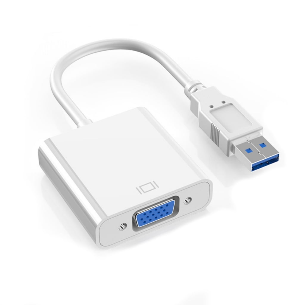 Yammee Portable USB 3.0 to VGA Video Adapter Cable Converter Wire ...