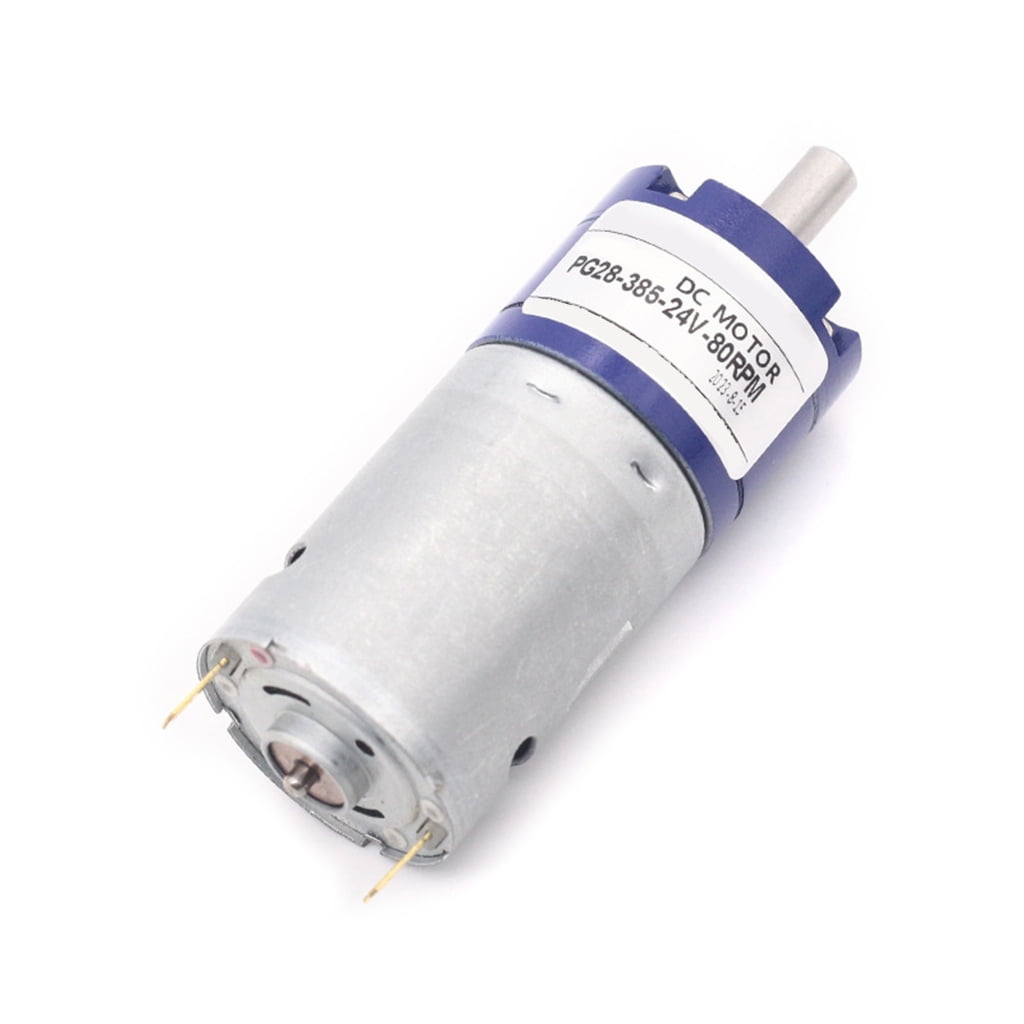 Yammee Precisions 24V Gear Motor 52RPM Reversible Rotation Efficient ...