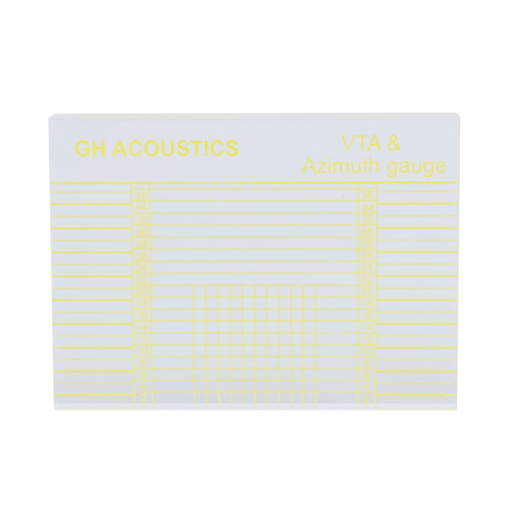 Yammee Professional VTA& Azimuth Gauge Turntable Alignment Tool For ...