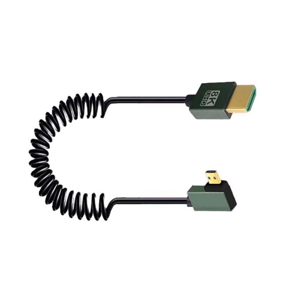 Yammee Quality 8K HDMIsto MicroHDMIs Cord Ergonomic Designs for Easy ...