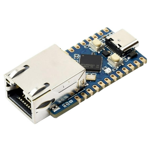 Yammee RP2350 Ethernet Development Board Featuring Double Cored ARM M33 And RISC V Processors ...