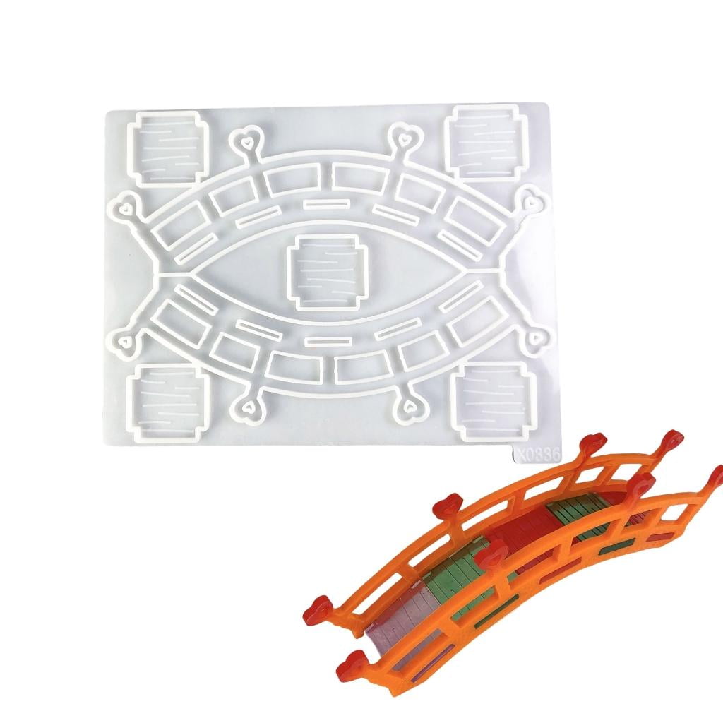 Yammee Realistic Bridge Decorative Mold Epoxy Resin Mulds Silicone ...