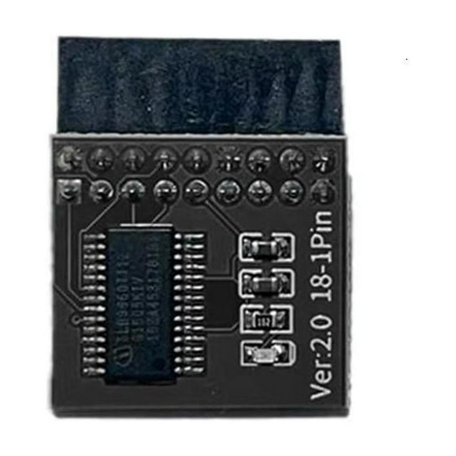 Yammee Replacement TPM2.0 Encryption Security Module 18Pin LPC ...