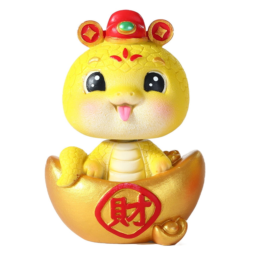 Yammee Resins Snake Figure Chinese Zodiacs Snake Year Statue Fengshui ...