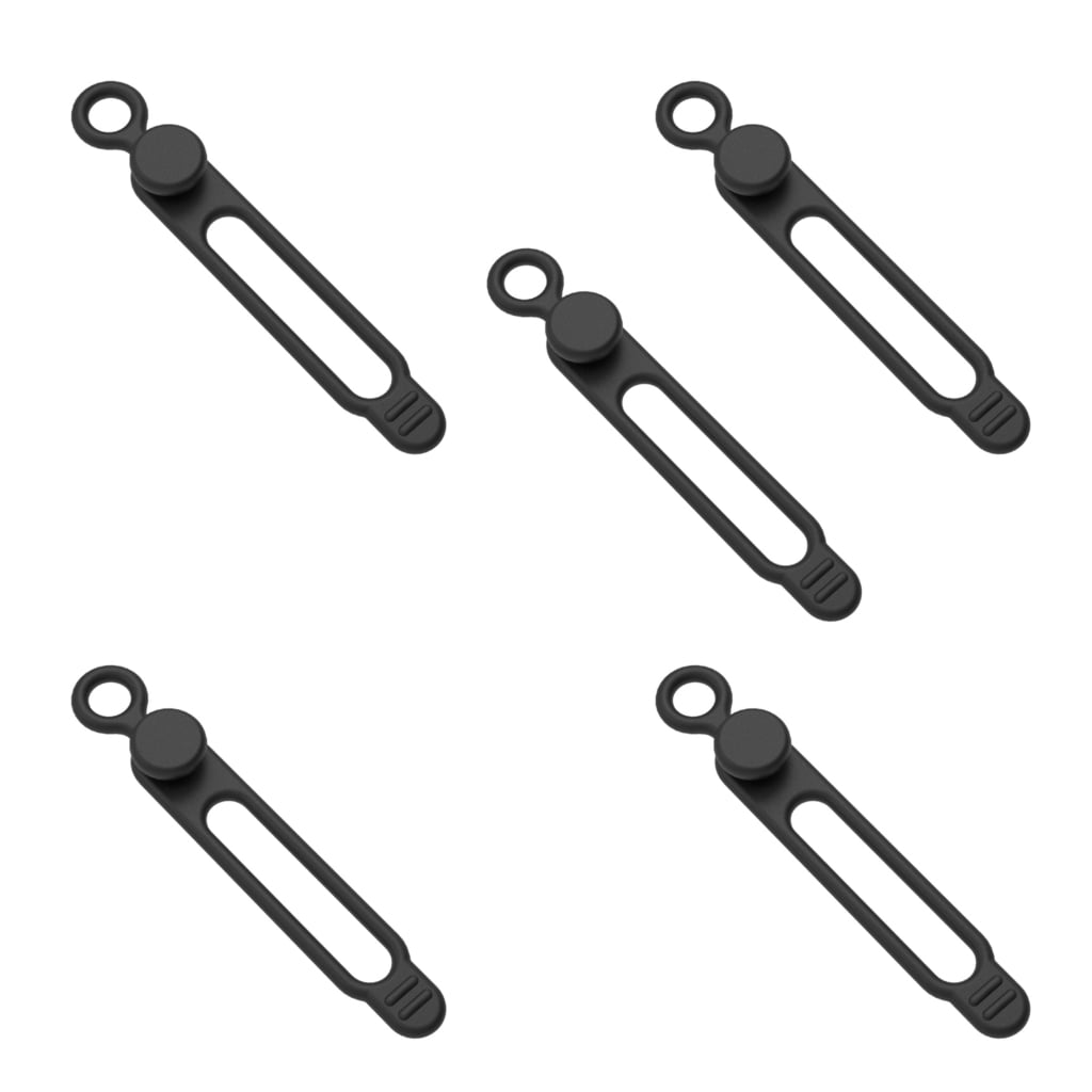 Yammee Reusable Cable Tie, Cord Organizers, Silicone Cord Tie for ...