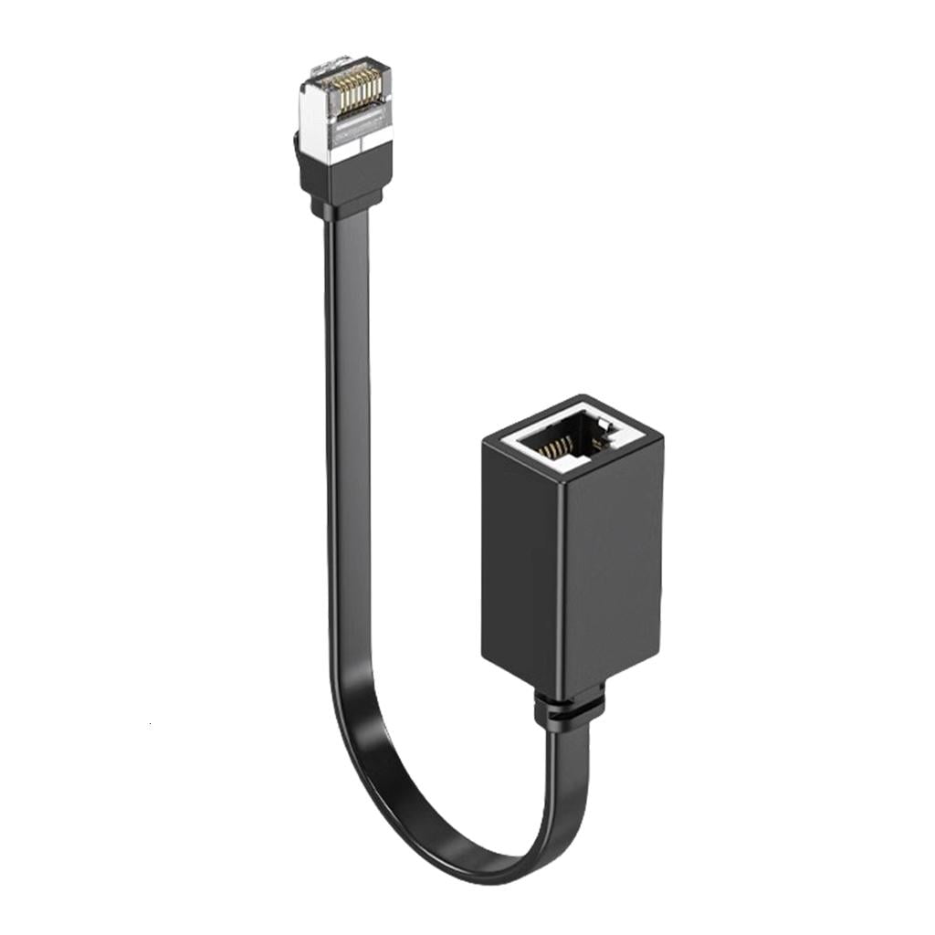 Yammee Right Angle Ethernet Cable 90 Degree Cat7 Ethernet Cable 10G ...