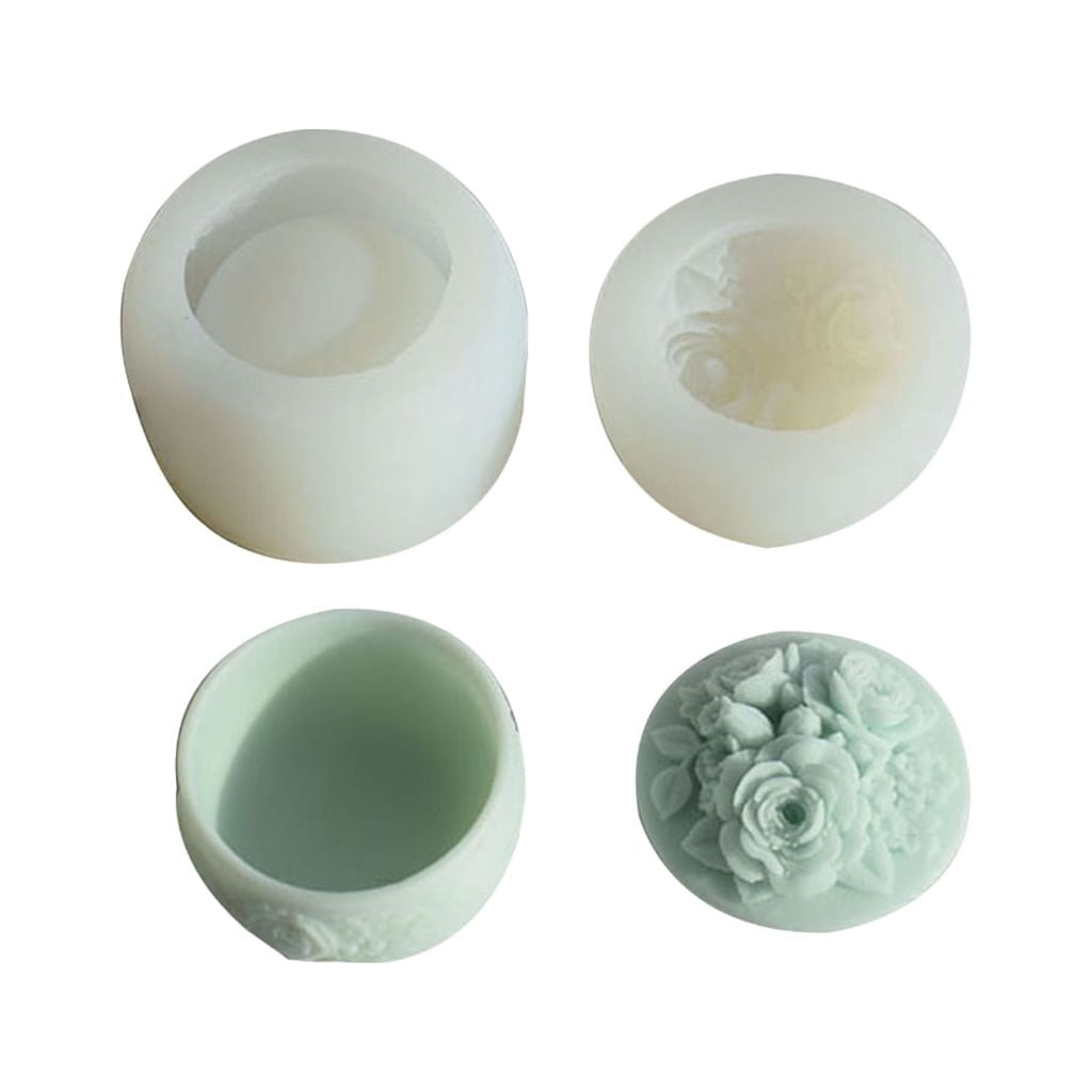 Yammee Rose Decorative Storage Box Container Molds Storage Box Silicone ...