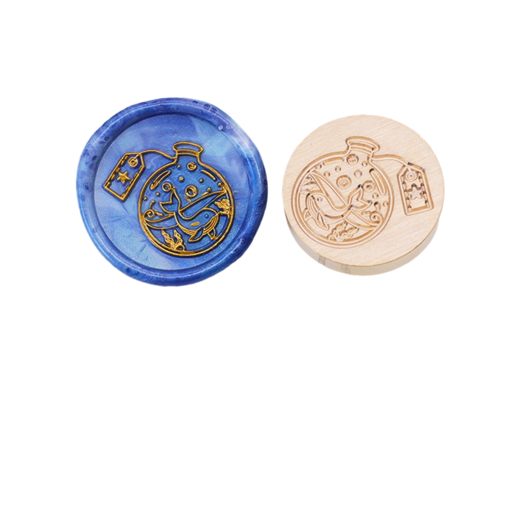 Yammee Sea Creature Wax Seal Stamp Head Metal Wax Stamp Head for Letter ...