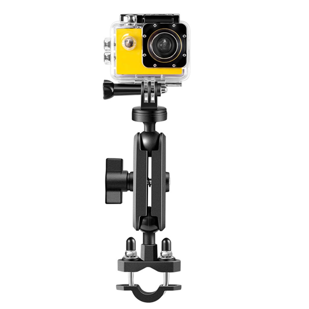 Yammee Secure Motorcycle Camera Mount Bracket Fixed Stand with Anti ...