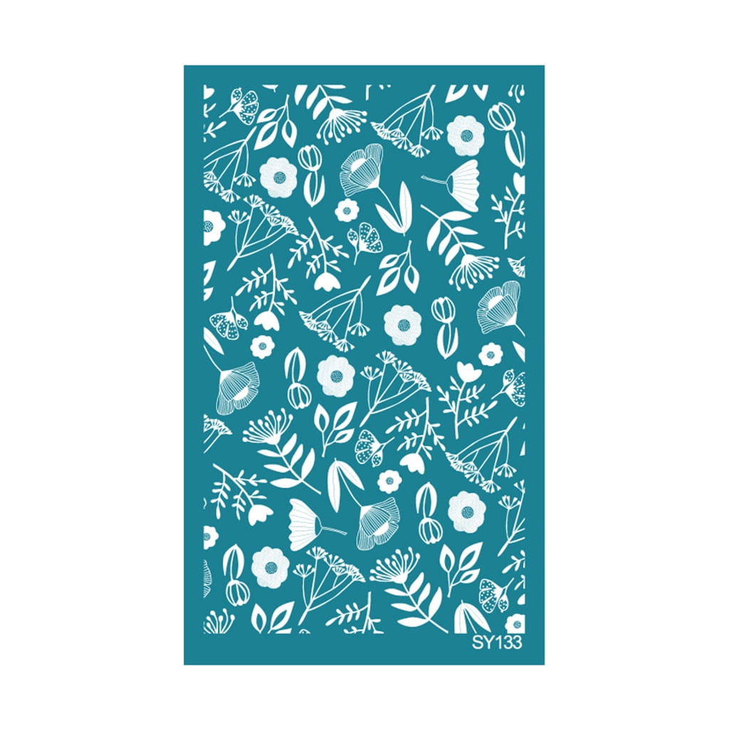Yammee Silk Screen Stencils Geometric Silkscreen Print Tool for ...