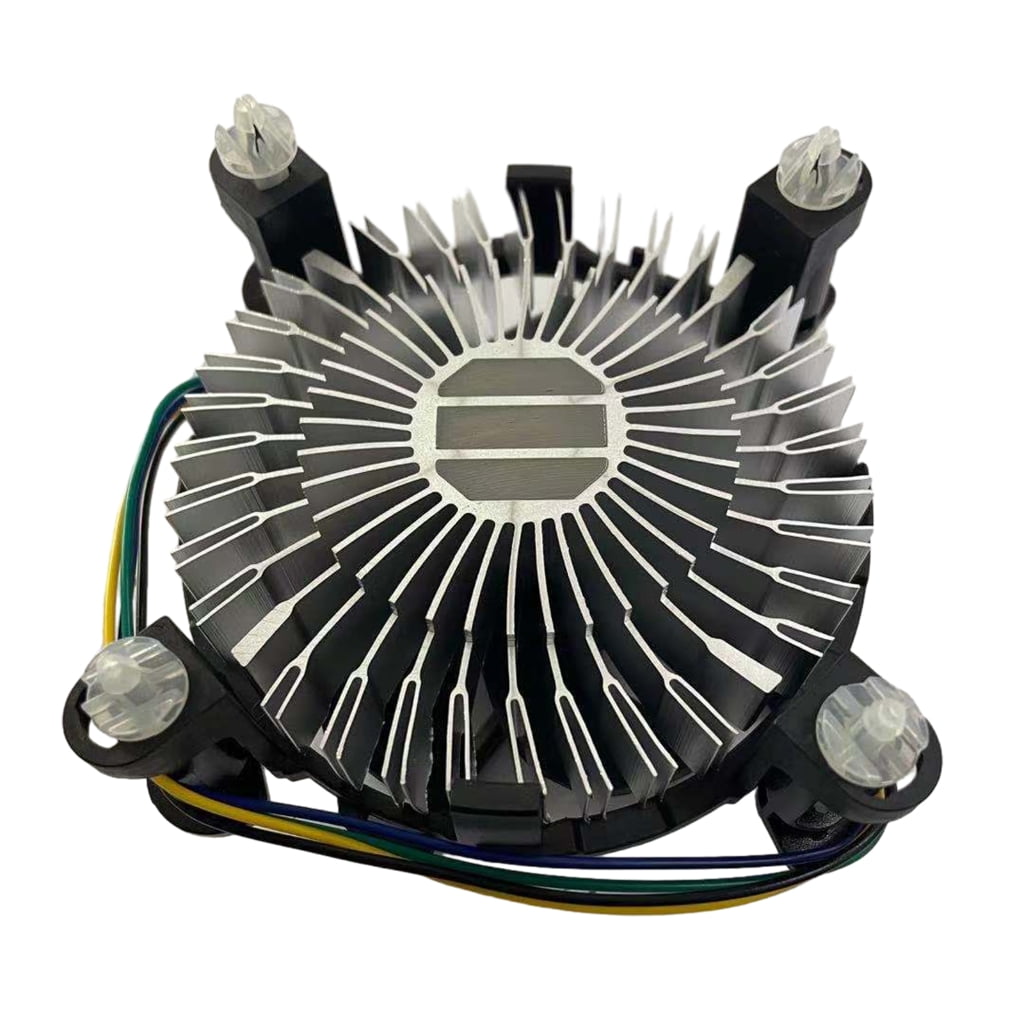 Yammee Small CPU Air Cooler for intel 775/1150 Low Noise Operation ...
