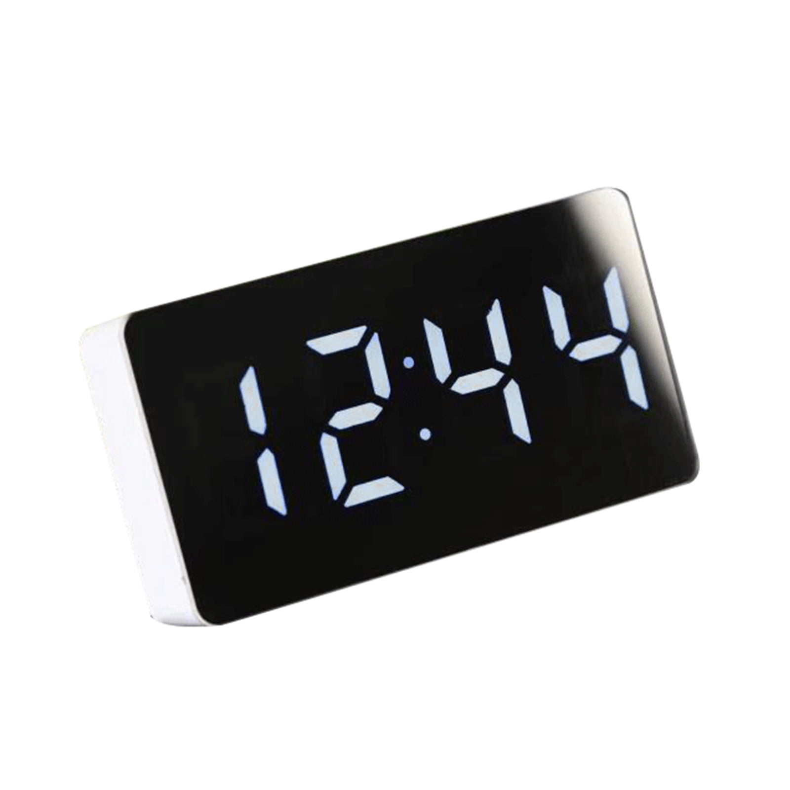 Yammee Small Digital Clock Car Electronic Clock Plastic Material Clear ...